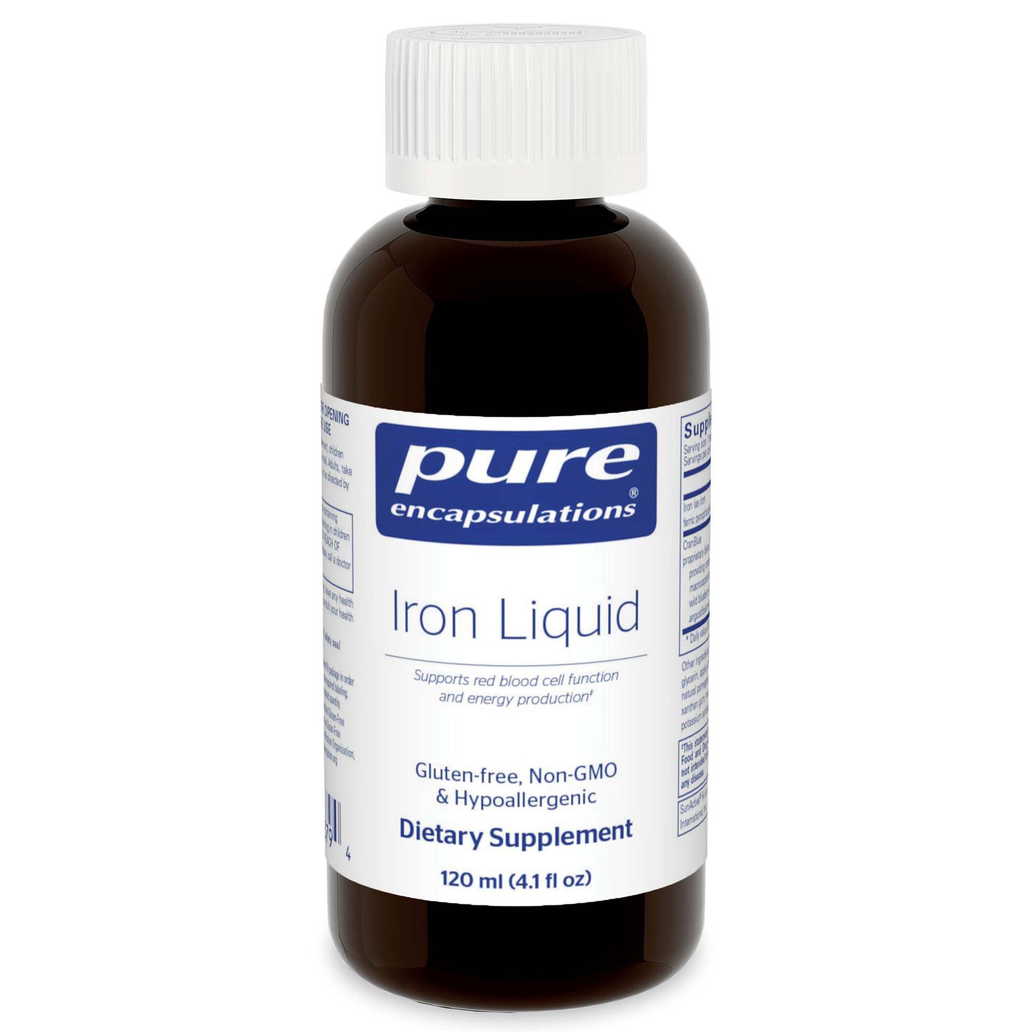 Pure Encapsulations Iron liquid – Moore's Compounding Pharmacy